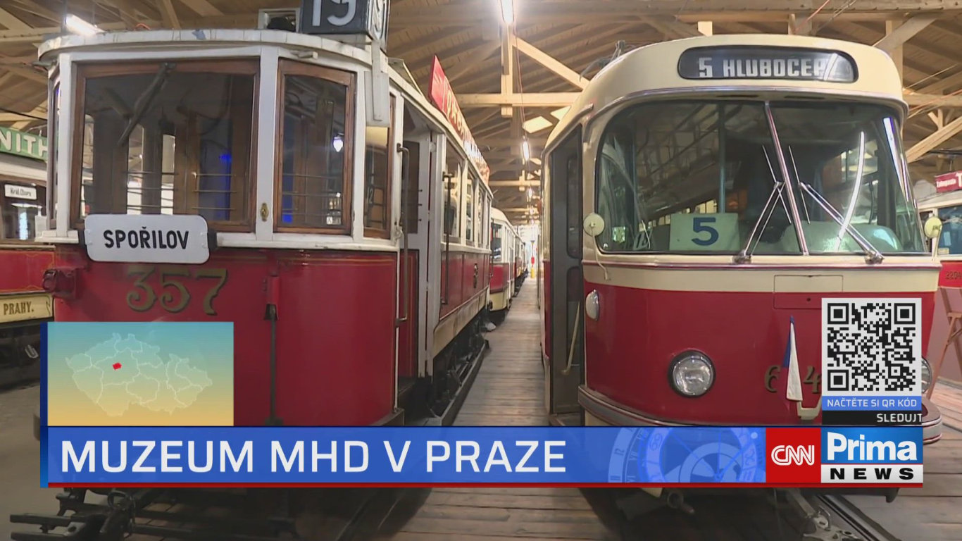 Muzeum MHD v Praze - Prima ČESKO - CNN Prima NEWS
