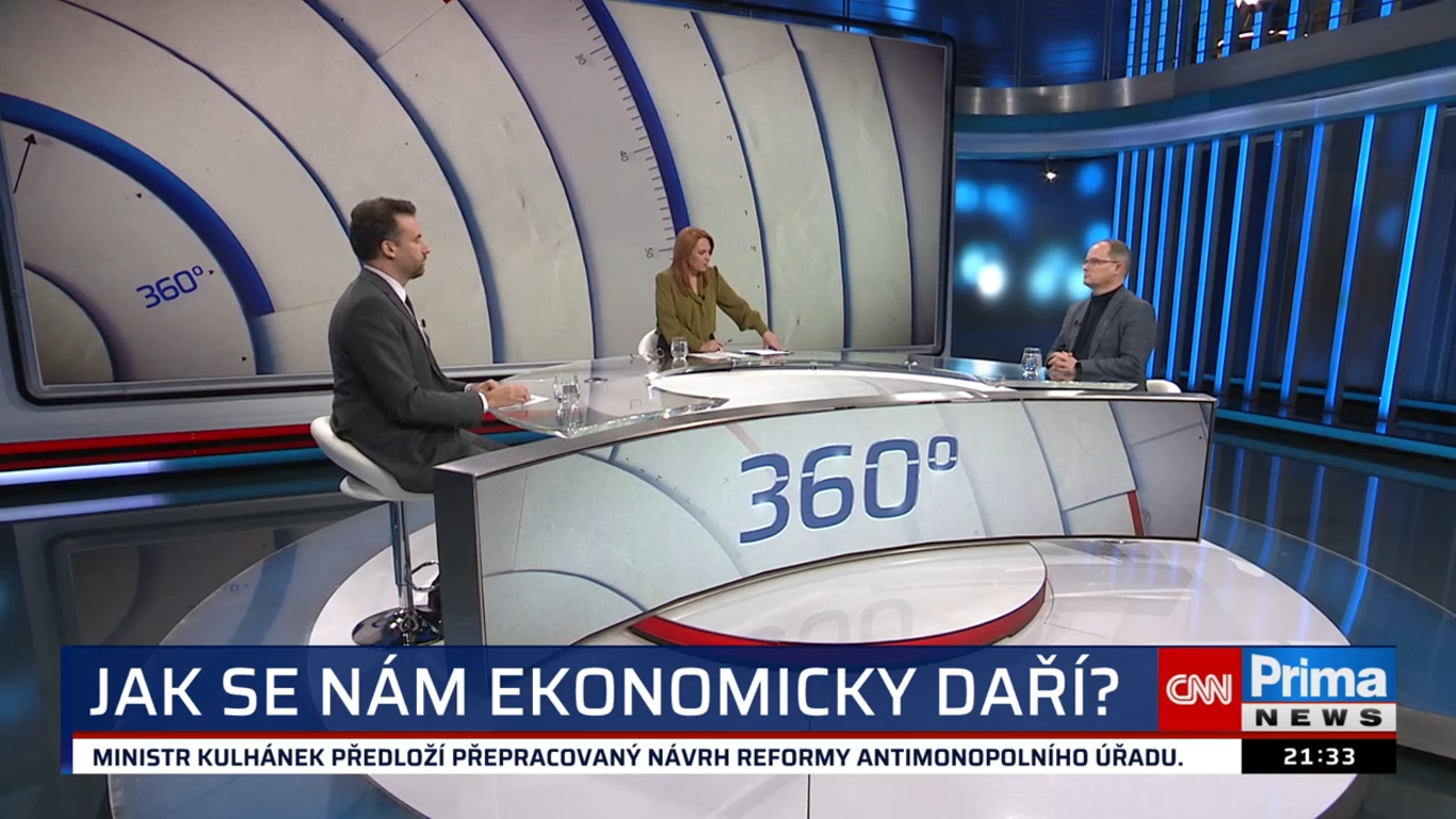 360°, Jiří Rusnok, Michael Kohajda, Vladimír Pikora - 19.12. v 21:30 ...