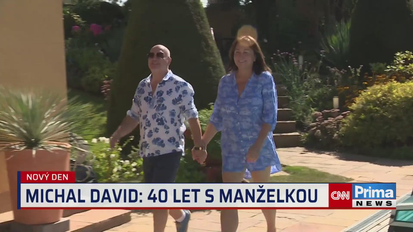Michal David slaví s manželkou 40. výročí, věnoval jí romantickou píseň ...