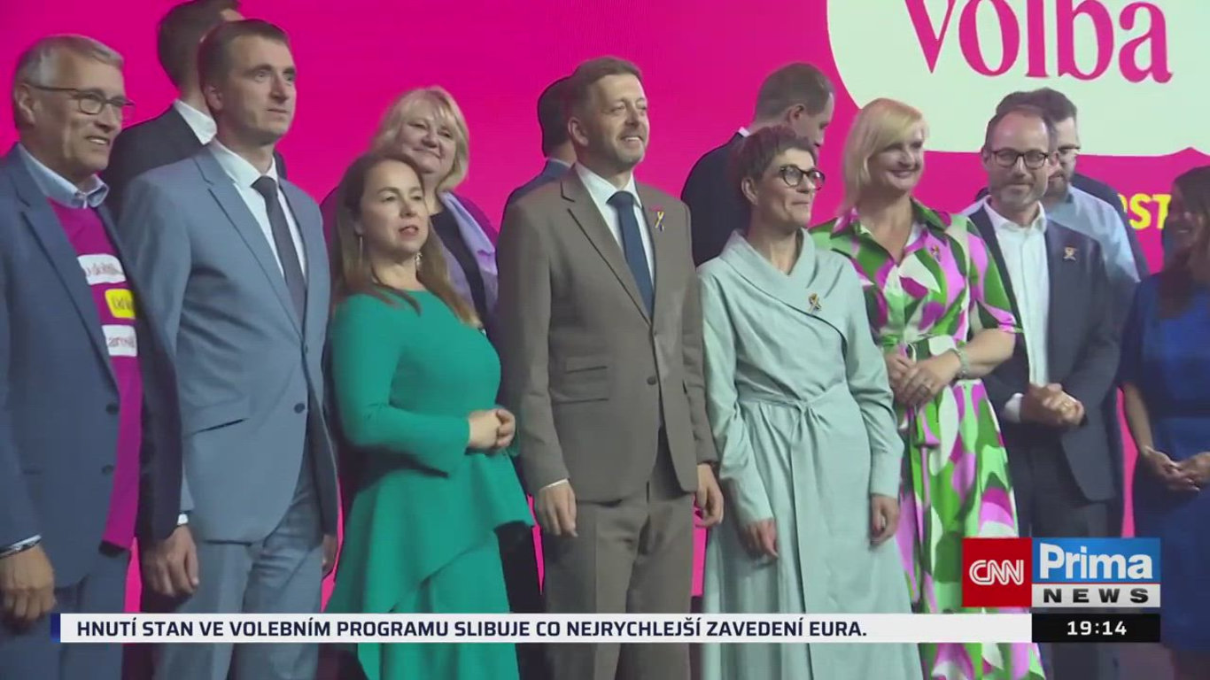 Volební sněm STAN - HLAVNÍ ZPRÁVY - CNN Prima NEWS