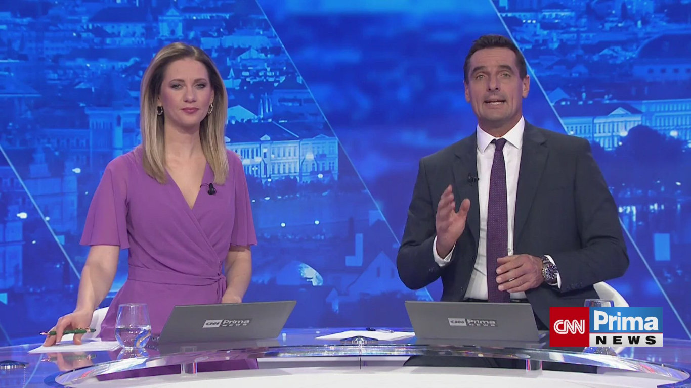 AI moderátorka Nora - CNN Prima NEWS