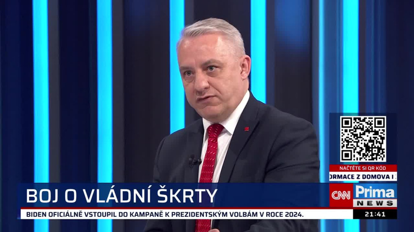 360°, Václav Klaus, Josef Středula - 26.4. v 21:31 - 360° - CNN Prima NEWS