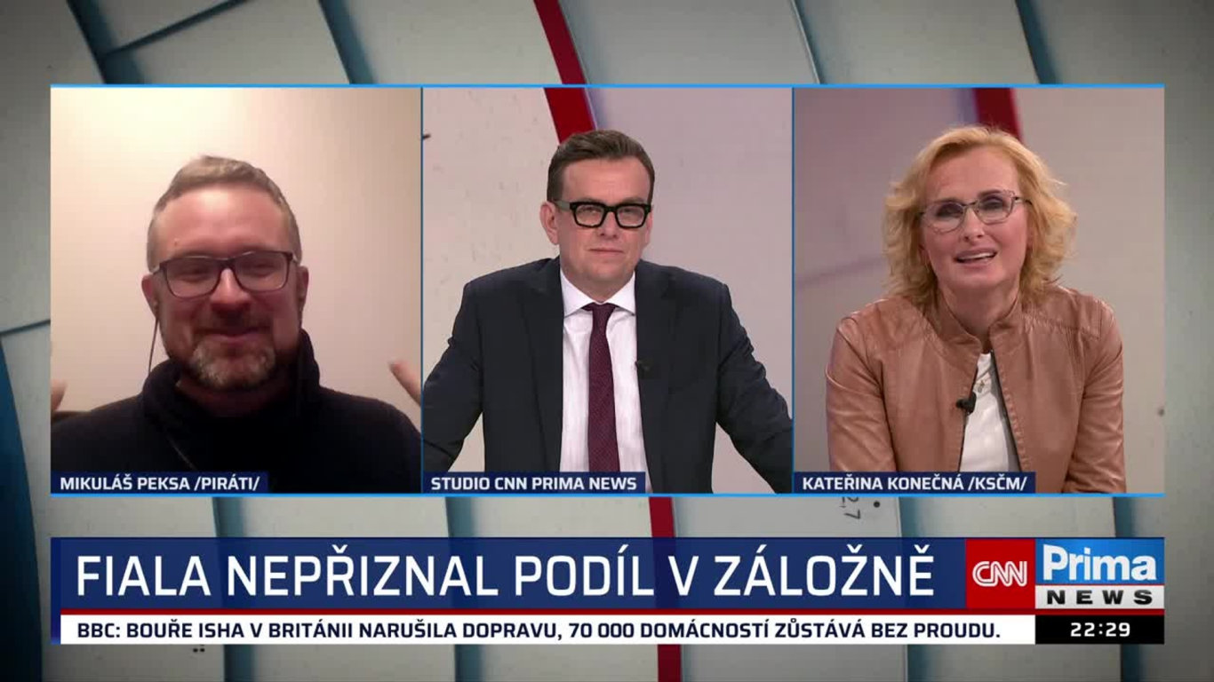 360°, Lukáš Valeš, Martin Schmarcz - 22.1. v 22:23 - 360° - CNN Prima NEWS