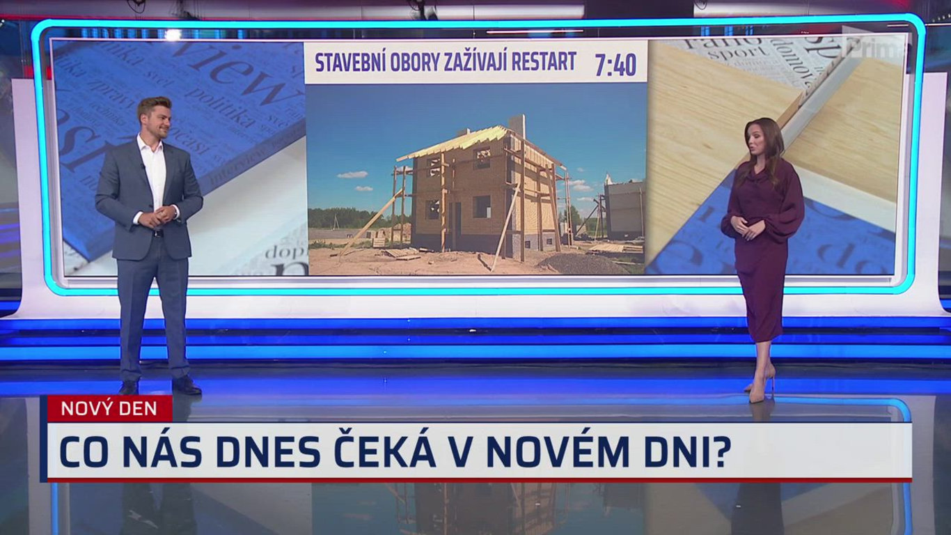 NOVÝ DEN, 3.6. v 06:00 - NOVÝ DEN - CNN Prima NEWS