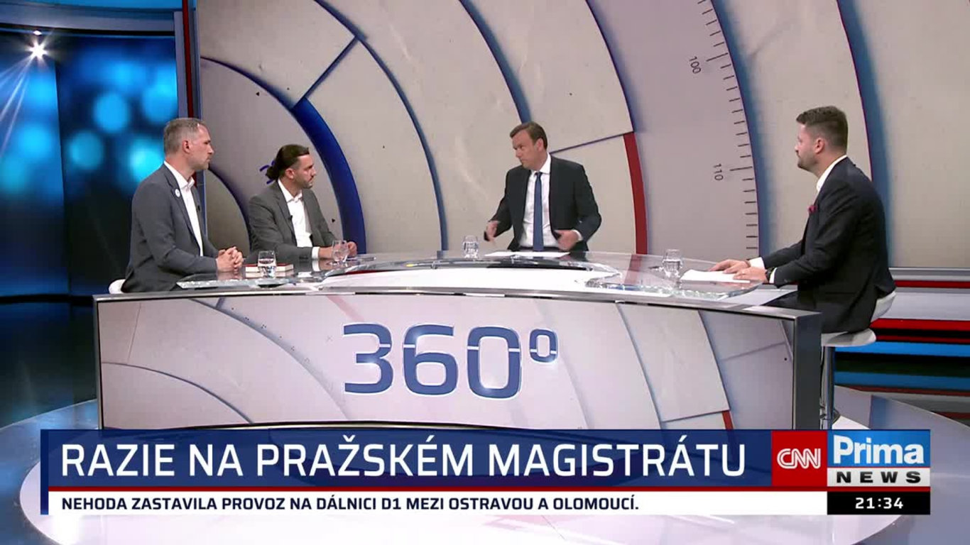 360°, Hana Kordová Marvanová, Zdeněk Hřib, Ondřej Prokop, Adam ...