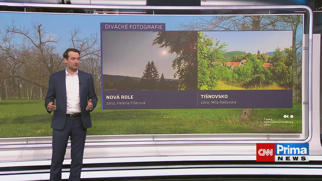 POČASÍ - 12.6. v 15:14 - POČASÍ - CNN Prima NEWS