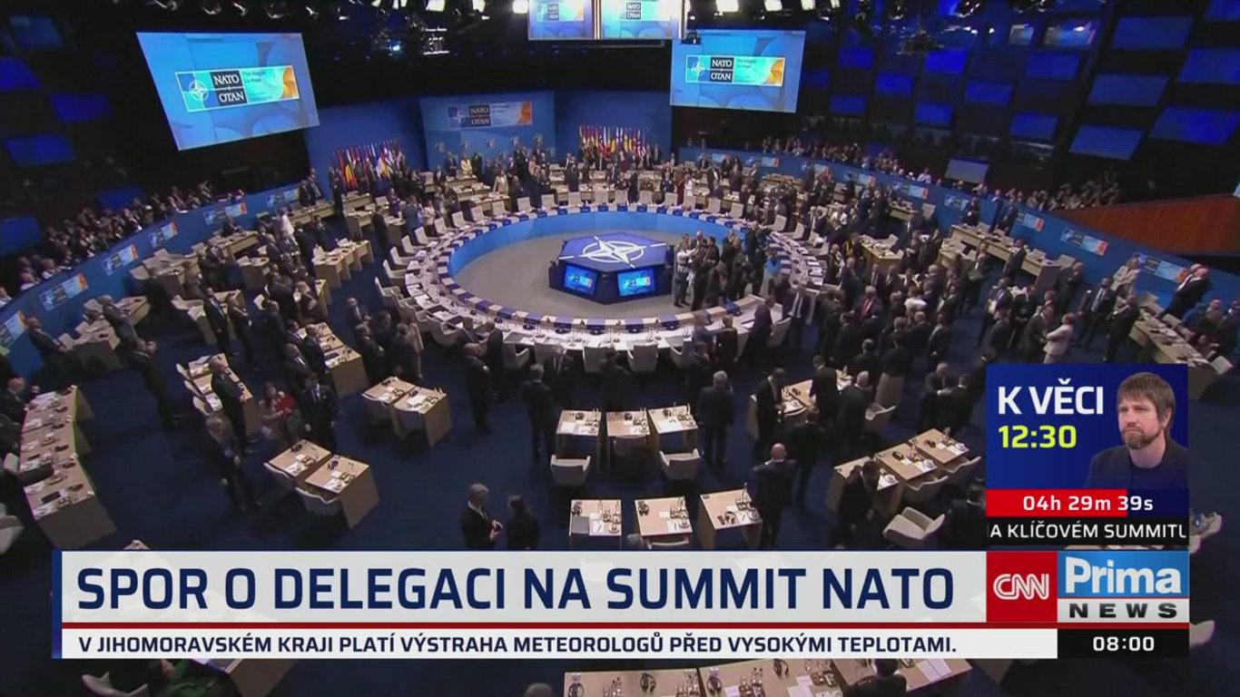 NOVÝ DEN, 22.6. v 08:00 - NOVÝ DEN - CNN Prima NEWS