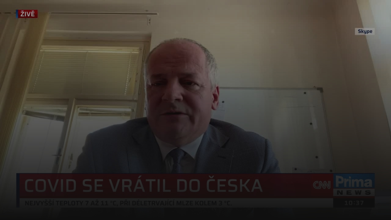 Miroslav Havrda, Roman Prymula - ZPRÁVY PLUS - CNN Prima NEWS