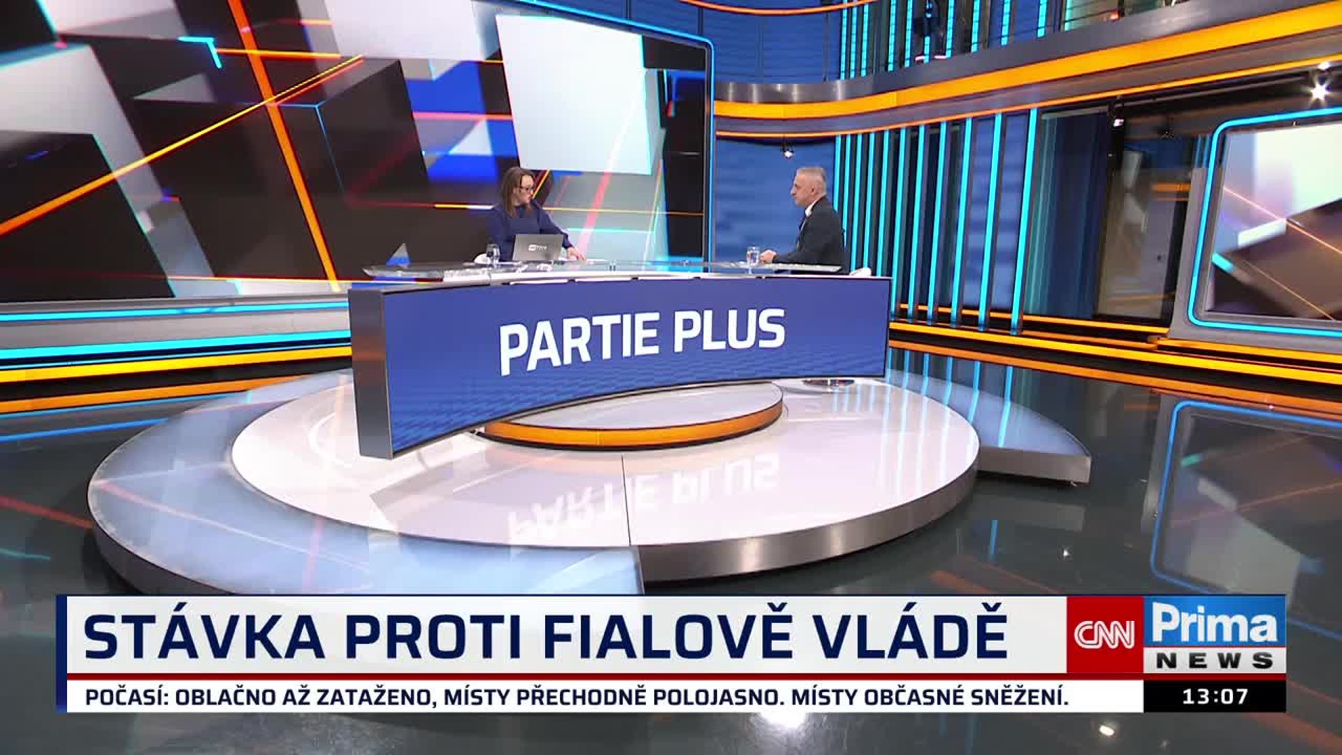 Partie PLUS - epizoda Partie PLUS, Josef Středula, Lenka Zlámalová, Martin Buchtík - 26.11. v 13 ...