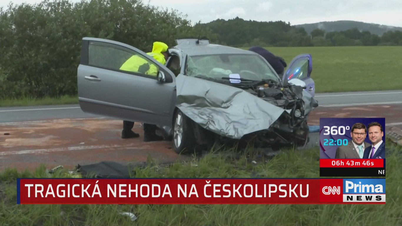 Tragická nehoda na Českolipsku - CNN Prima NEWS