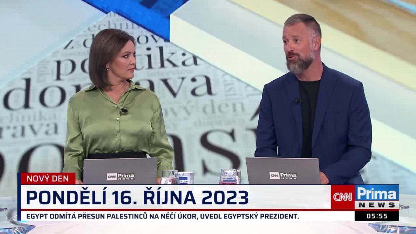 NOVÝ DEN, Daniela Révai, Petr Vágner - 16.10. v 05:55 - NOVÝ DEN - CNN Prima NEWS
