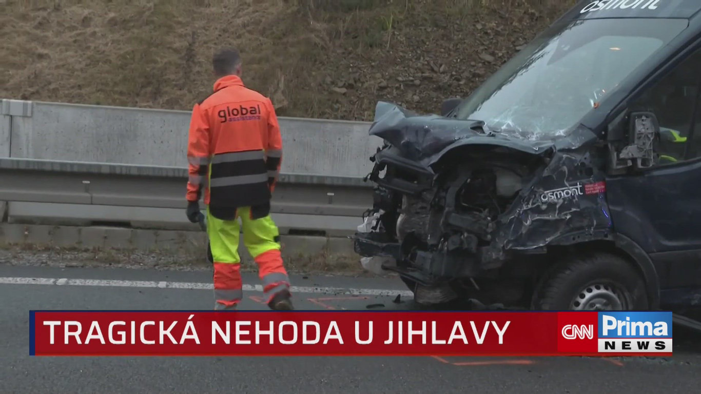 Tragická nehoda u Jihlavy - CNN Prima NEWS