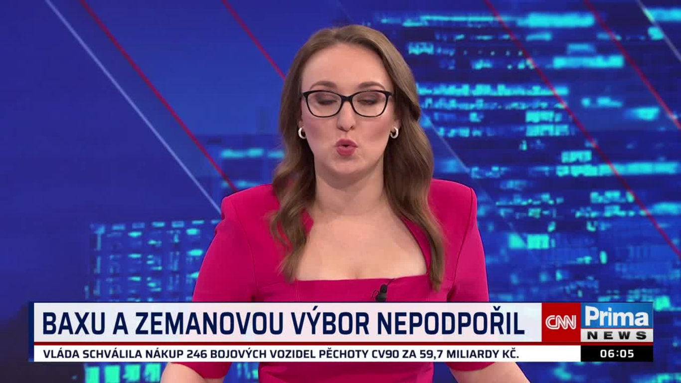 NOVÝ DEN, Adéla Jelínková, Petr Vágner - 25.5. v 06:00 - NOVÝ DEN - CNN Prima NEWS