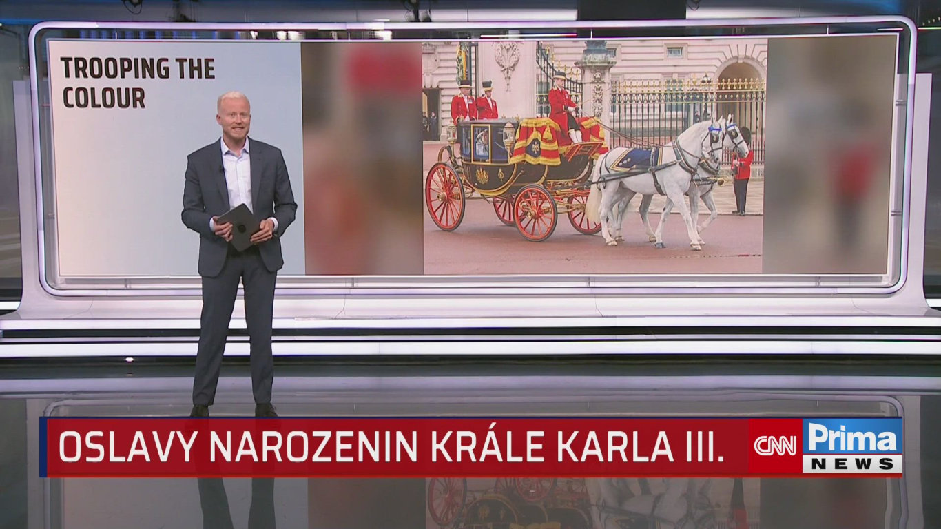 Oslavy narozenin krále Karla III. - CNN Prima NEWS