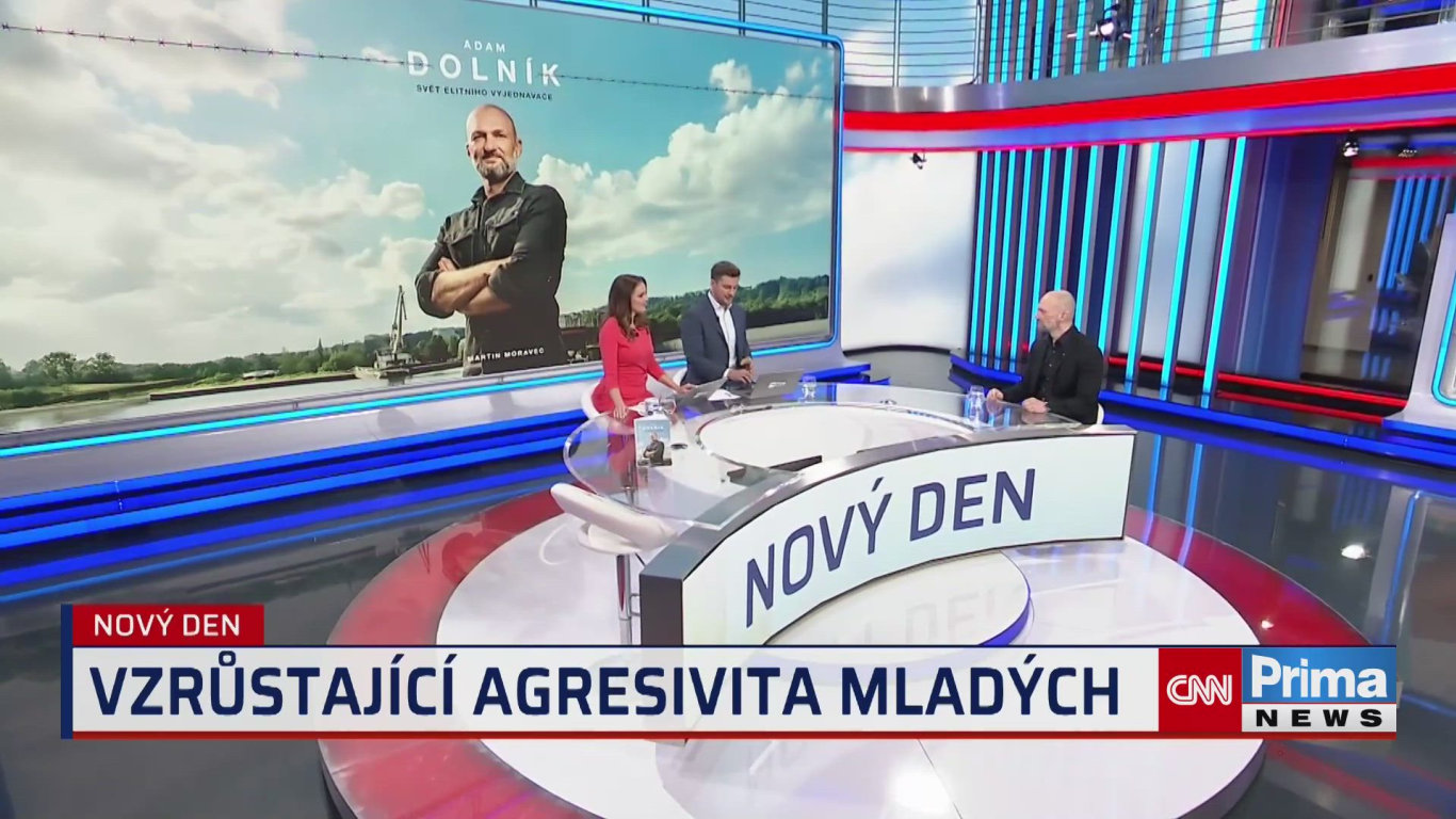 Elitni vyjednavač Adam Dolník o své profesi - CNN Prima NEWS
