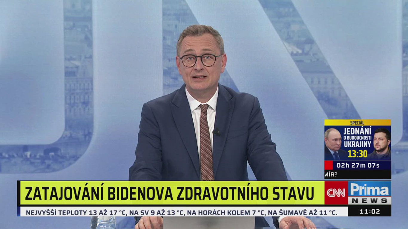 ZPRÁVY, Martin Dušek, Ladislav Cabada - 19.5. v 11:00 - ZPRÁVY - CNN ...
