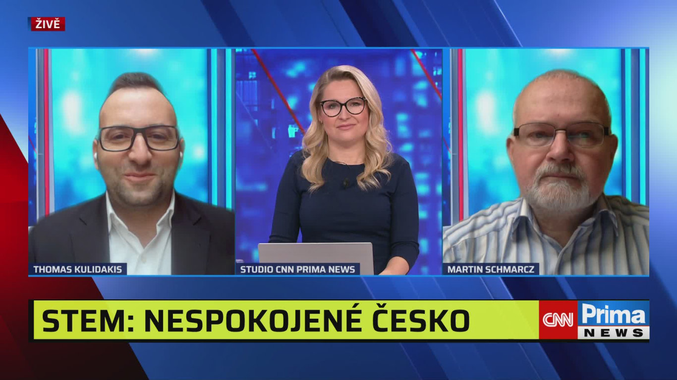ZPRÁVY PLUS, Thomas Kulidakis, Martin Schmarcz - 28.11. v 11:30 - ZPRÁVY PLUS - CNN Prima NEWS