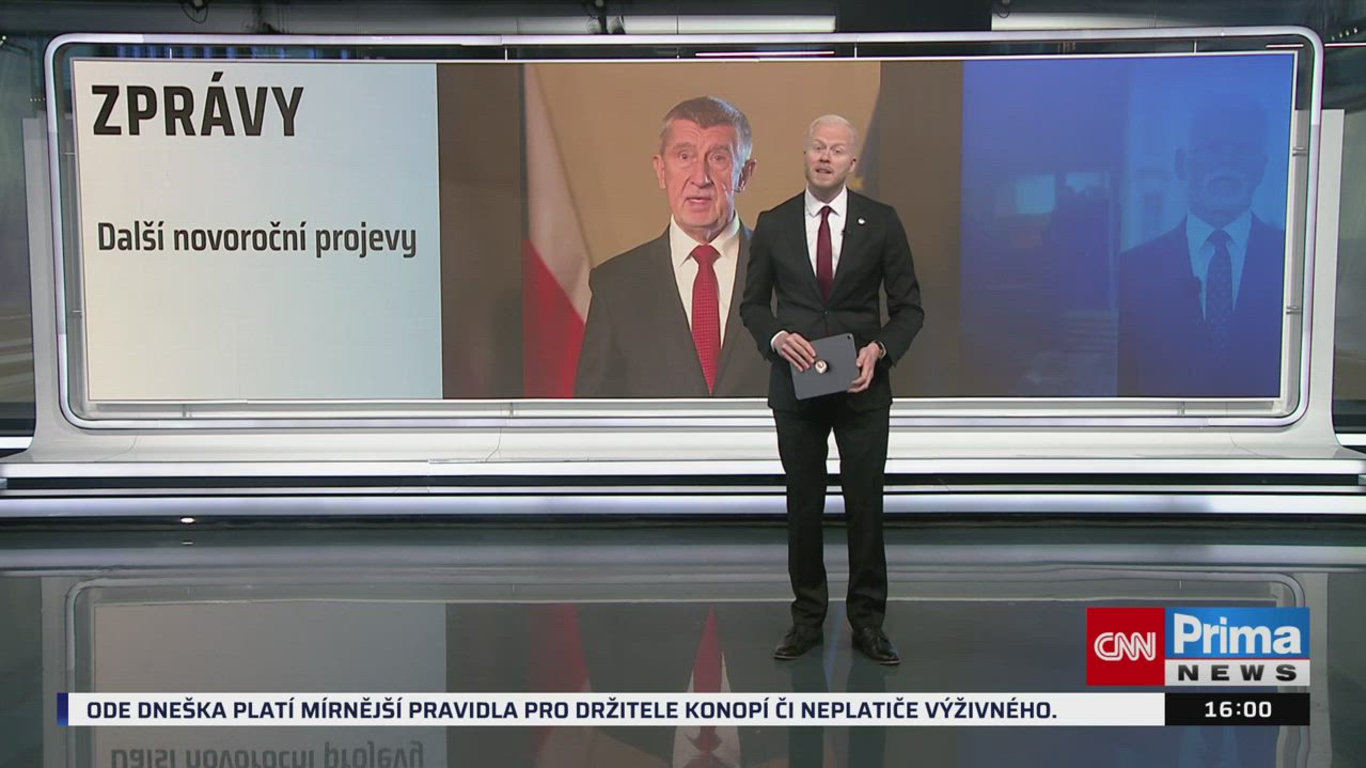 ZPRÁVY, 1.1. v 16:00 - ZPRÁVY - CNN Prima NEWS