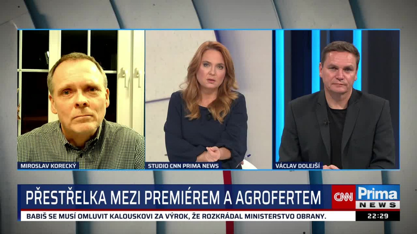 360°, Miroslav Korecký, Václav Dolejší, Ivan Indráček, Jiří Tyleček - 15.9. v 22:22 - 360° - CNN ...