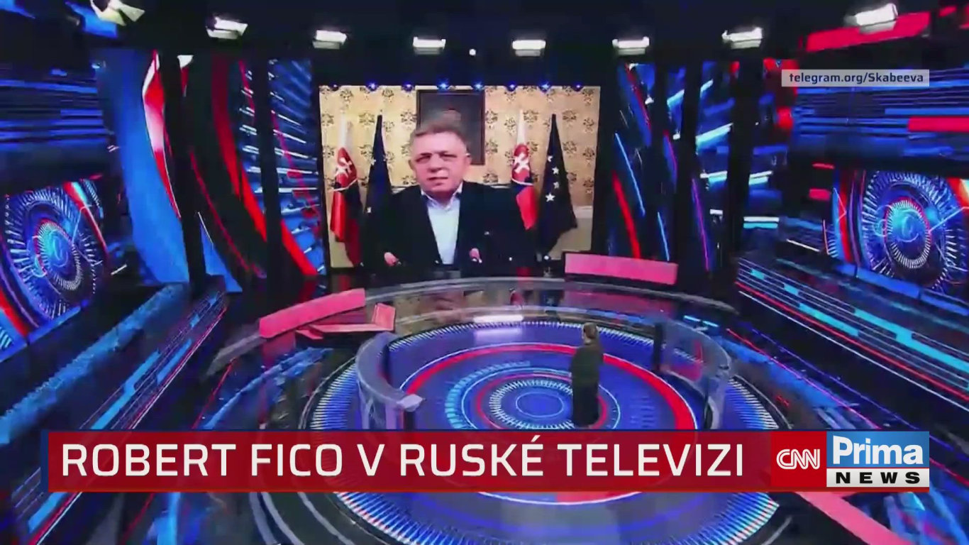 Fico vystoupil v ruské televizi - CNN Prima NEWS
