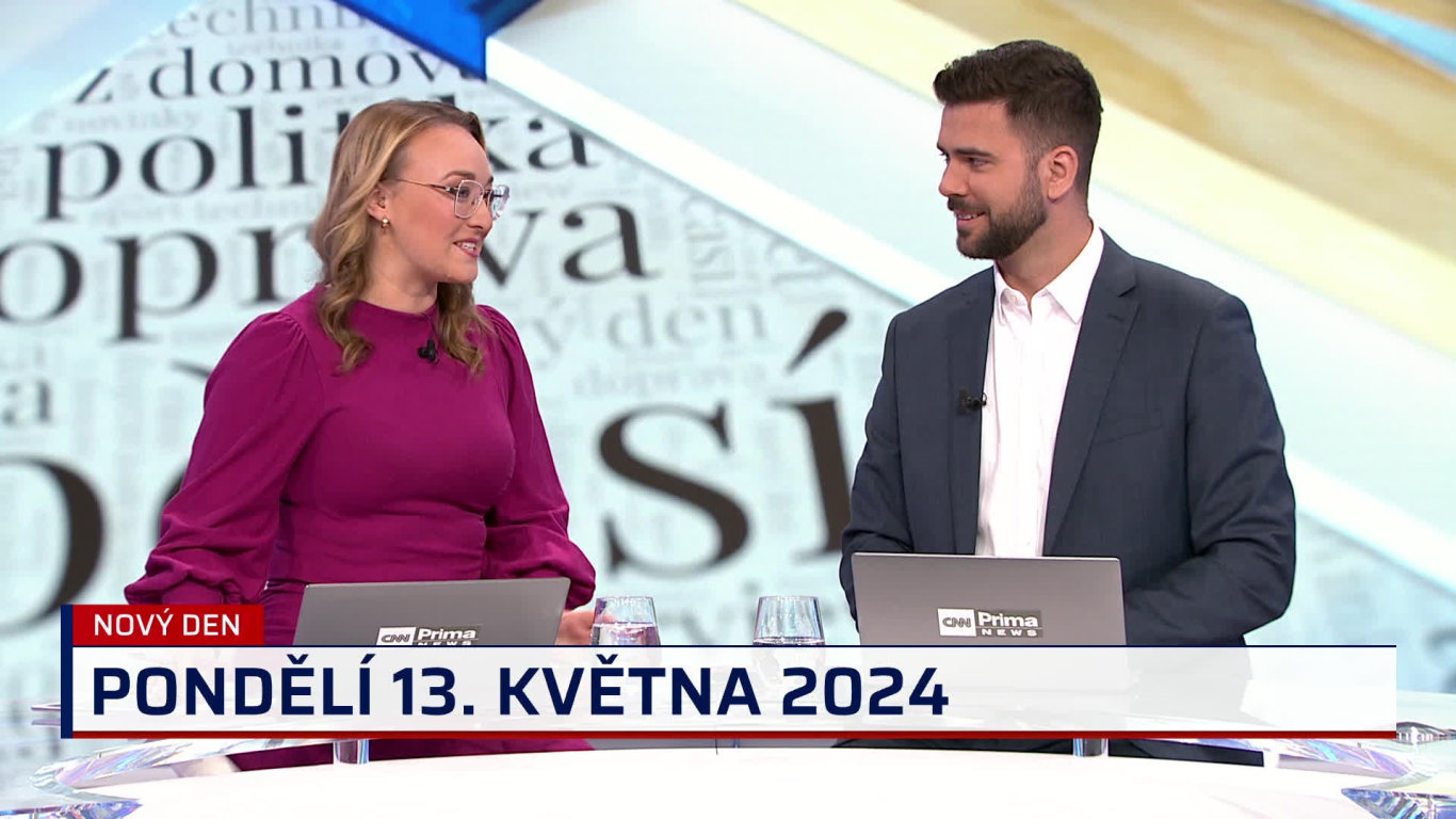 NOVÝ DEN - 13.5. v 05:55 - NOVÝ DEN - CNN Prima NEWS