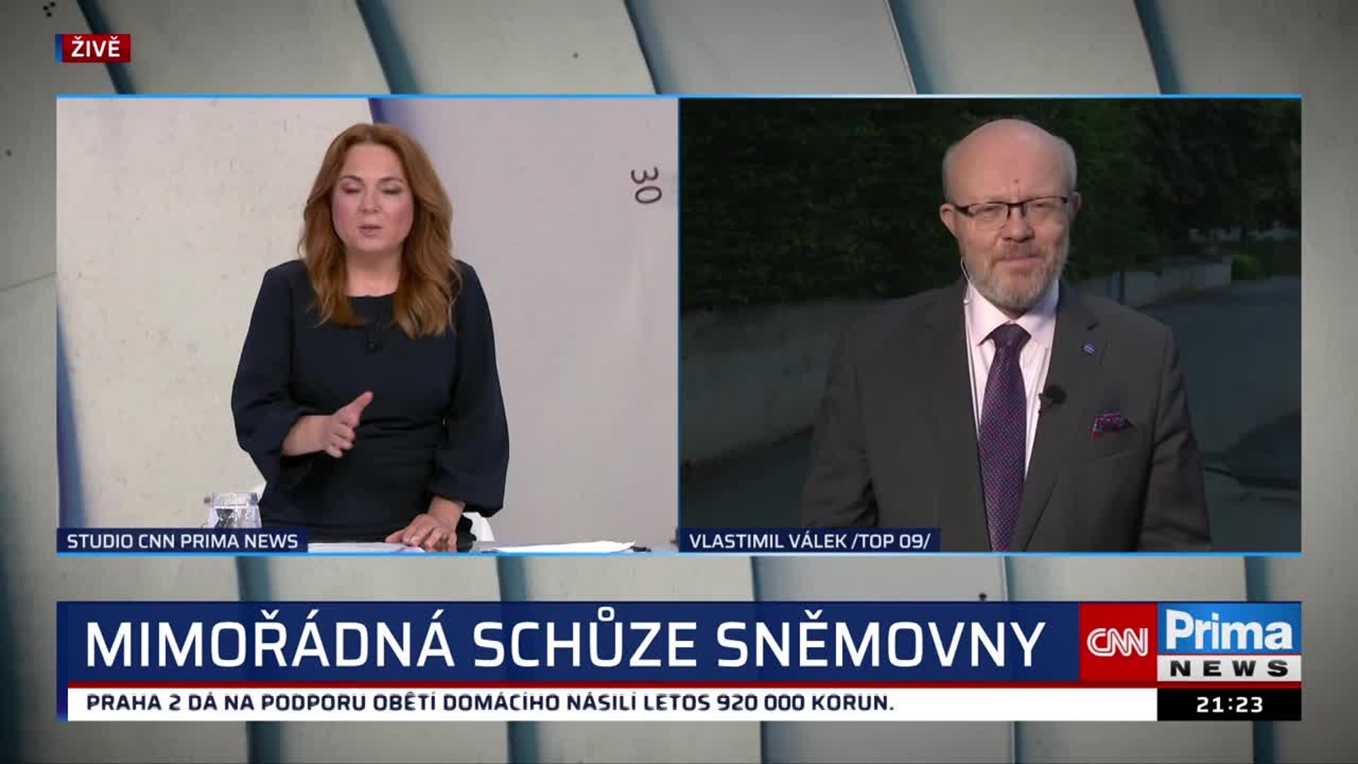 360° - epizoda 360°, Vlastimil Válek, Zdeněk Hostomský, Milan Kubek ...