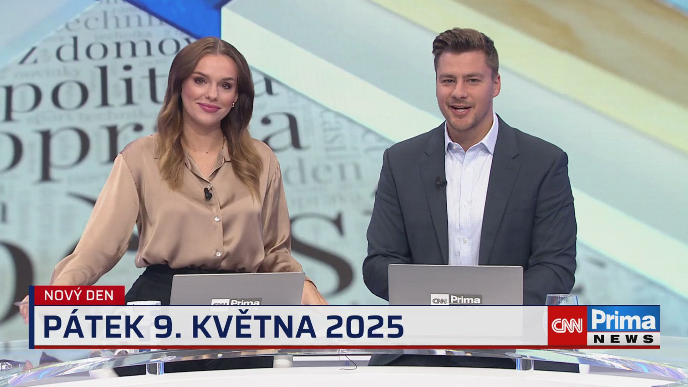 NOVÝ DEN - 9.5. v 05:55 - NOVÝ DEN - CNN Prima NEWS