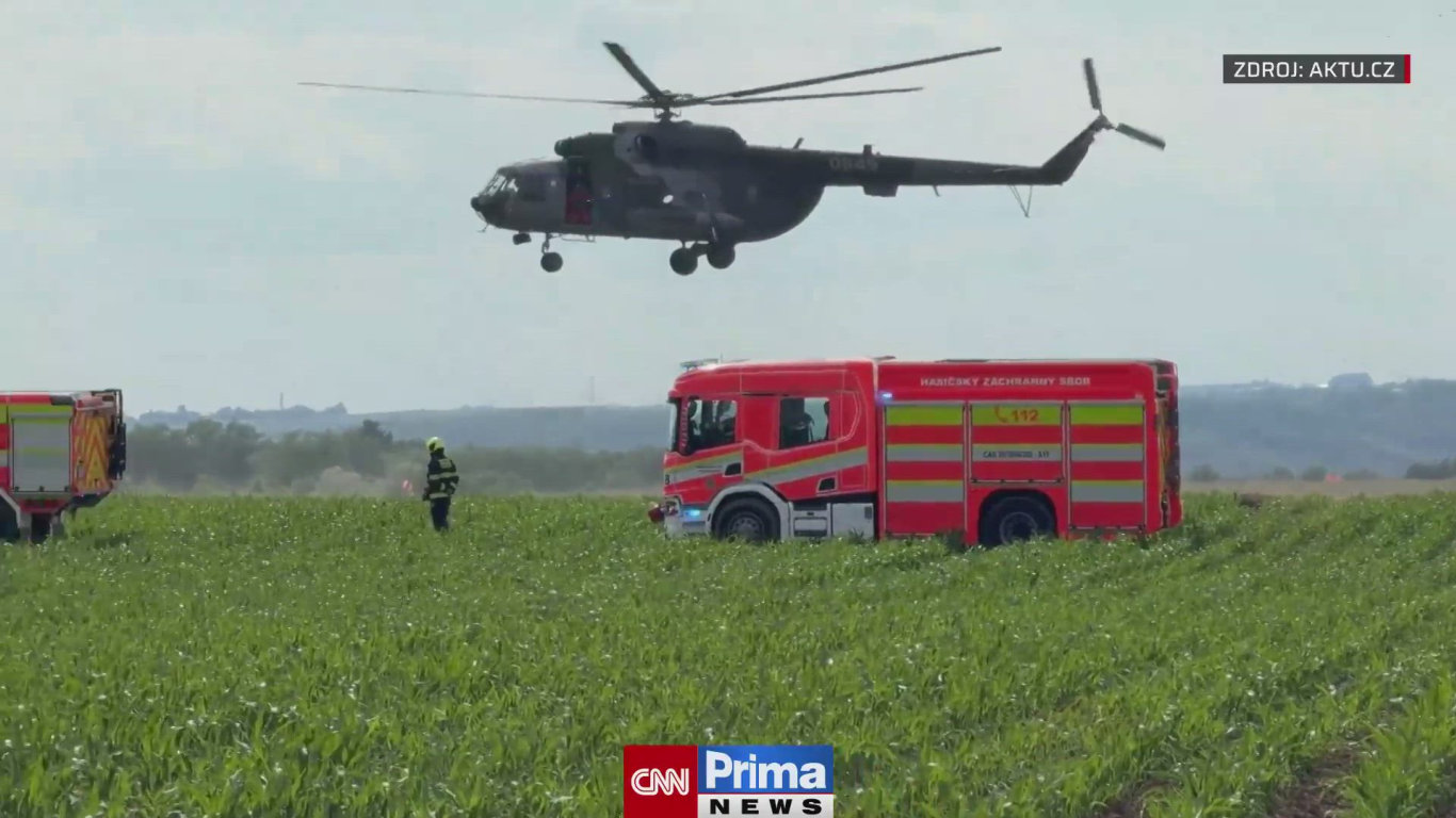 U Prahy havarovalo letadlo - CNN Prima NEWS