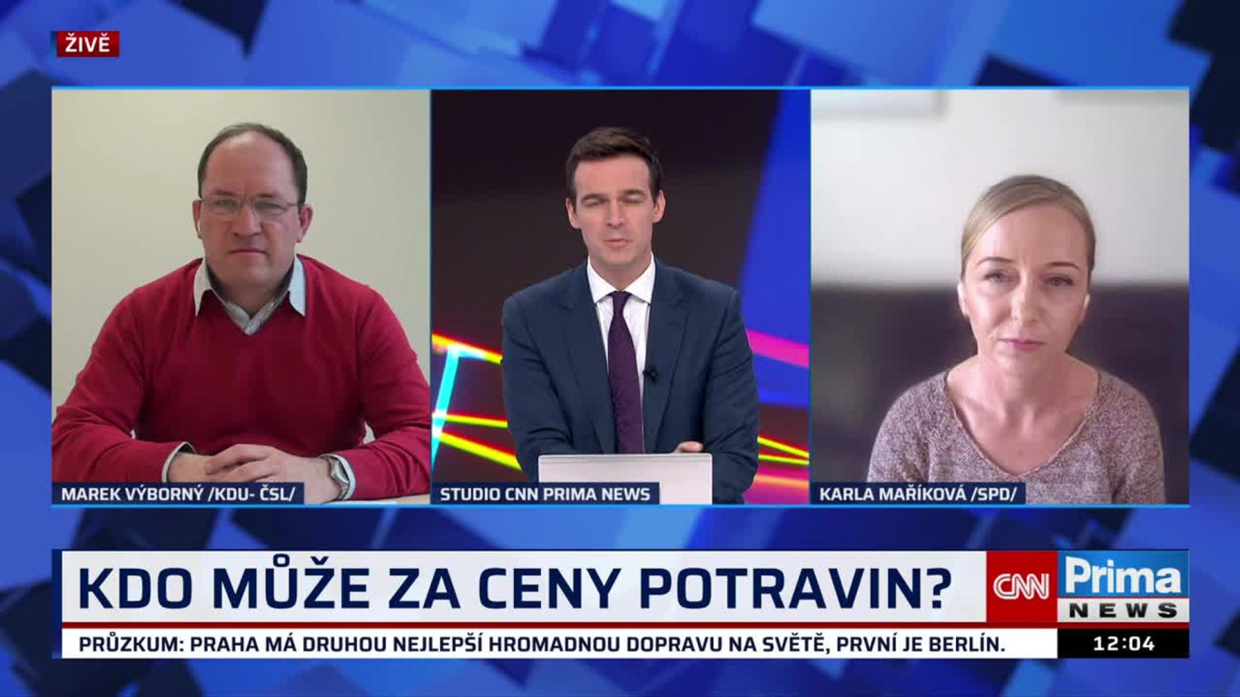 Partie PLUS, Marek Výborný, Karla Maříková, Martin Schmarcz, Petr Fischer - 9.4. v 11:57 ...