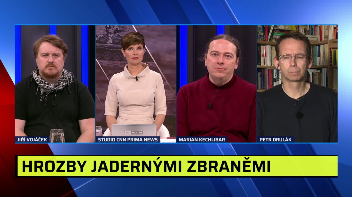 Divoká karta, Jiří Vojáček, Petr Drulák, Marian Kechlibar - 25.3. v 18: ...