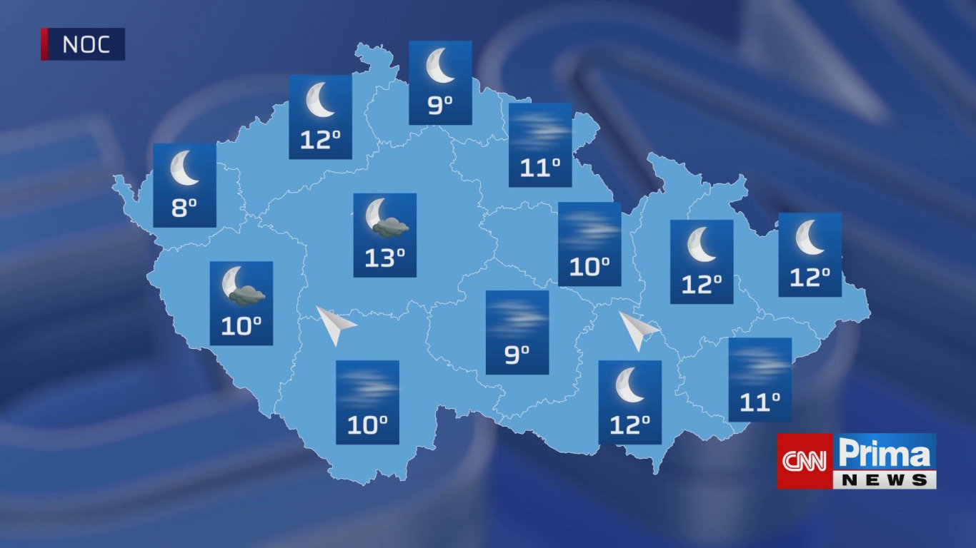 POČASÍ, 1.6. v 15:14 - POČASÍ - CNN Prima NEWS