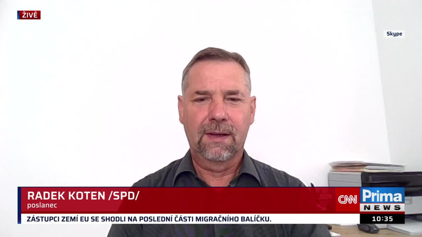 ZPRÁVY PLUS, Radek Koten, Petr Letocha - 5.10. v 10:30 - ZPRÁVY PLUS - CNN Prima NEWS