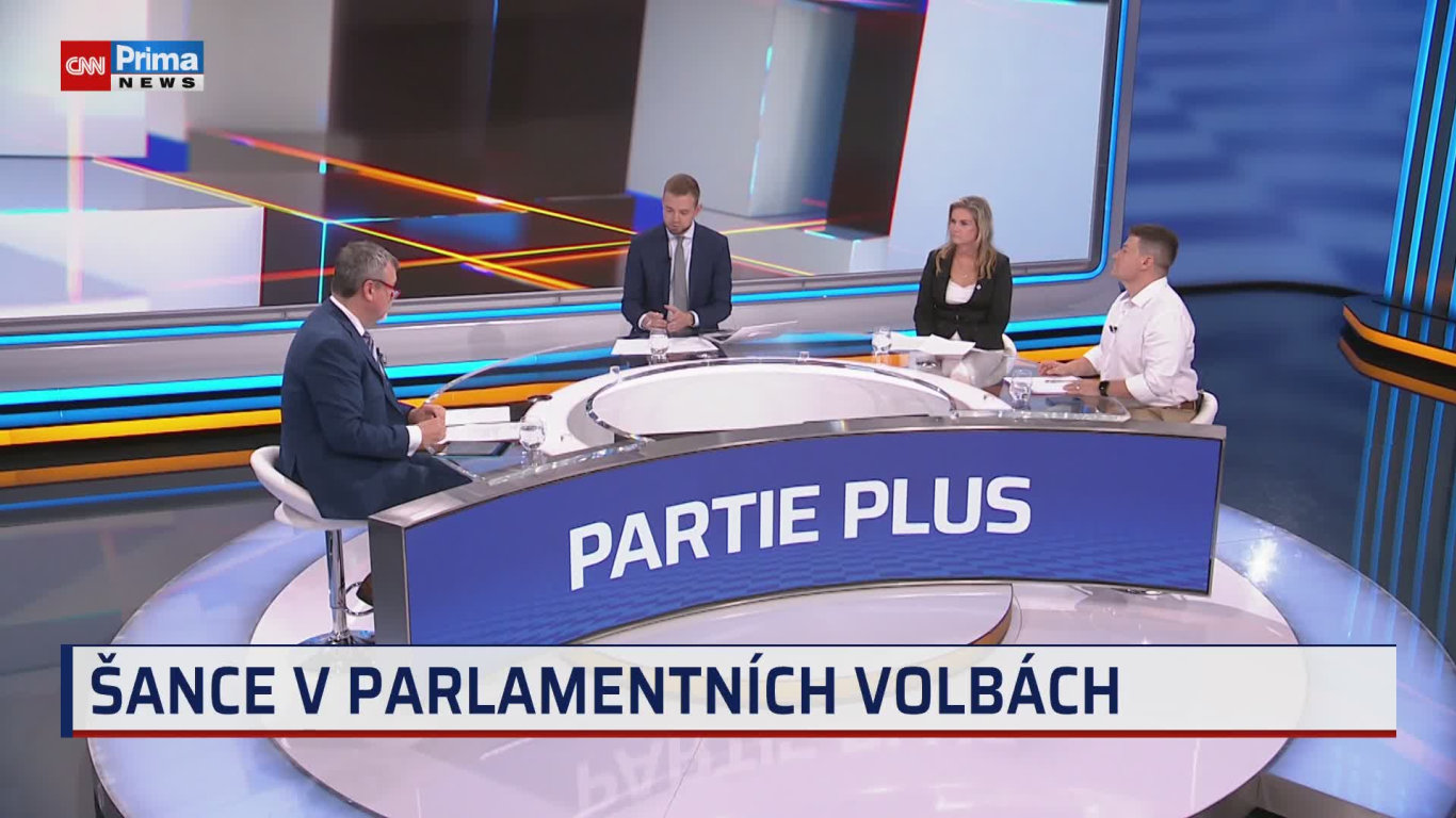 Partie PLUS, Patrik Nacher,Petr Letocha,Jan Bureš, Marie Pošarová - 31.7. v 11:00 - Partie PLUS ...