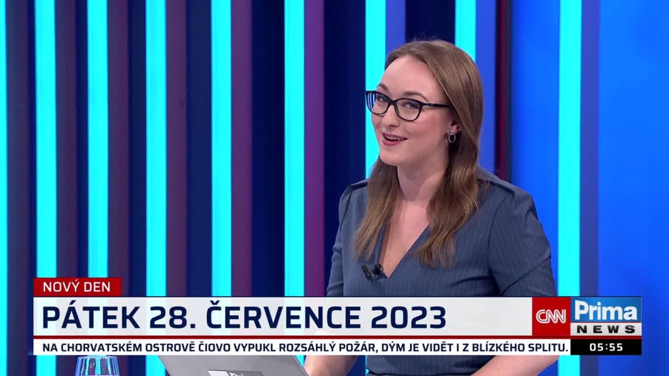 NOVÝ DEN, Adéla Jelínková, Petr Vágner - 28.7. v 05:55 - NOVÝ DEN - CNN Prima NEWS