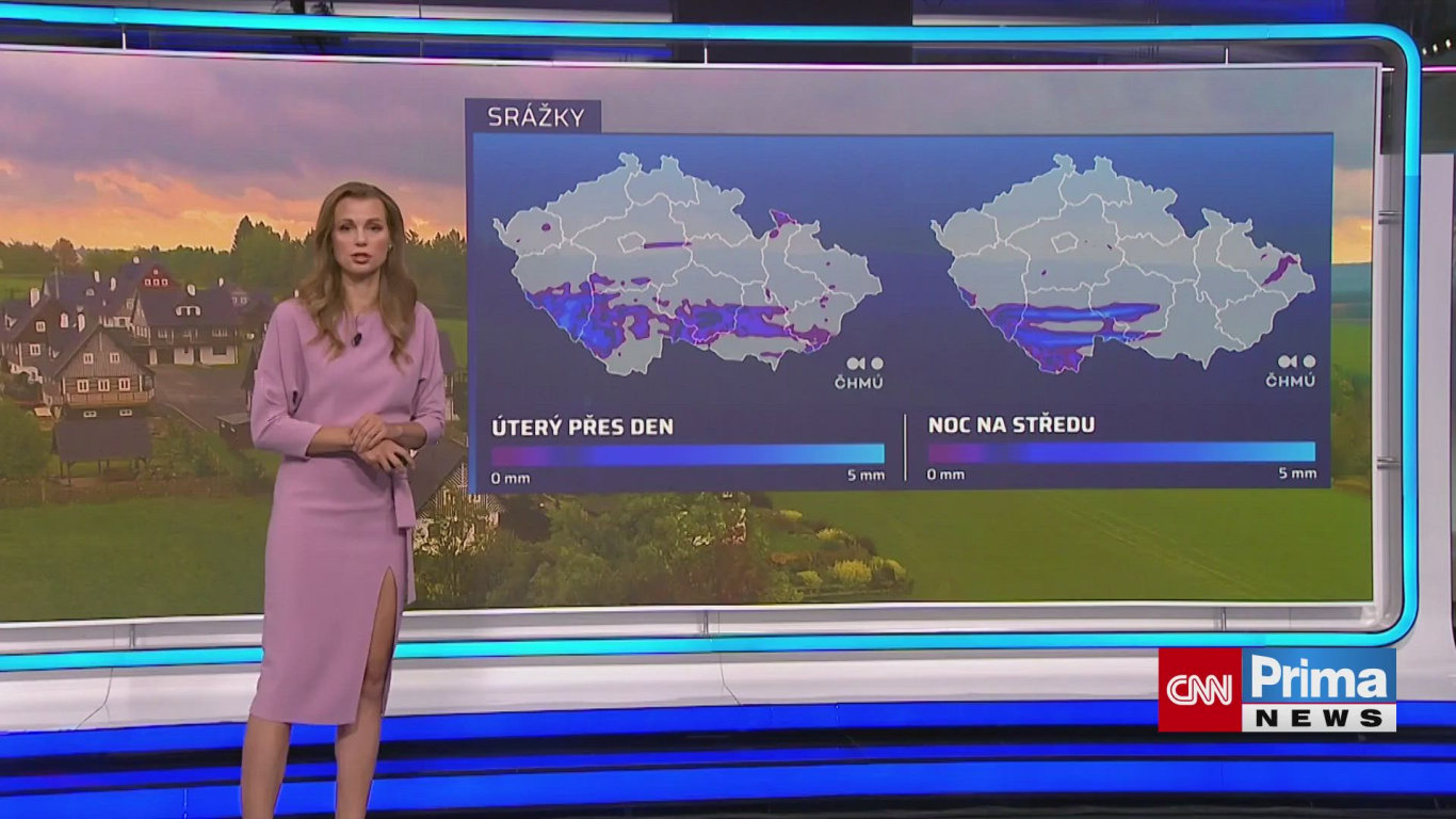 Předpověď počasí 17.9. - CNN Prima NEWS