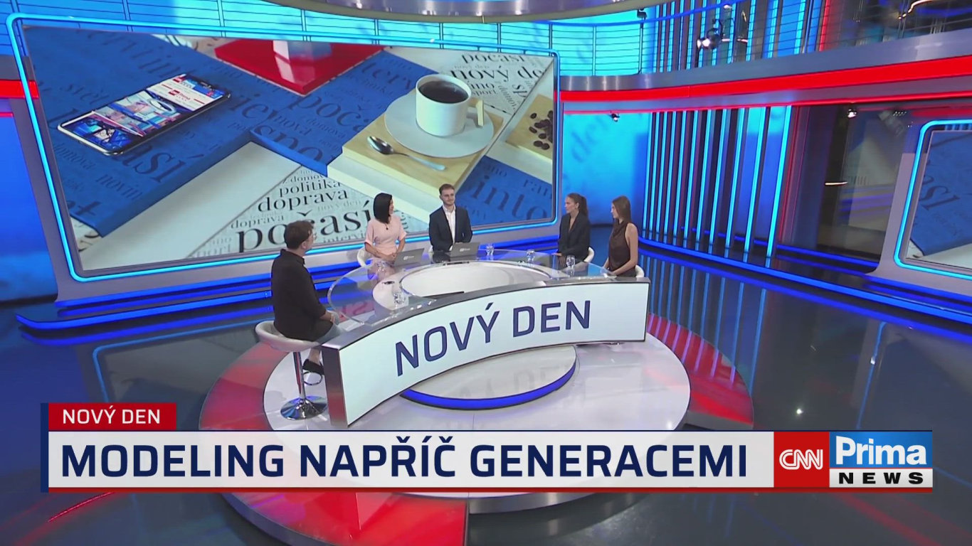 Pure model management - NOVÝ DEN - CNN Prima NEWS