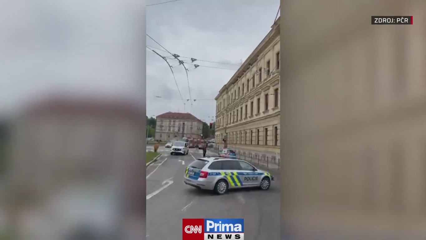 Zásah u Mendelova náměstí v Brně - CNN Prima NEWS