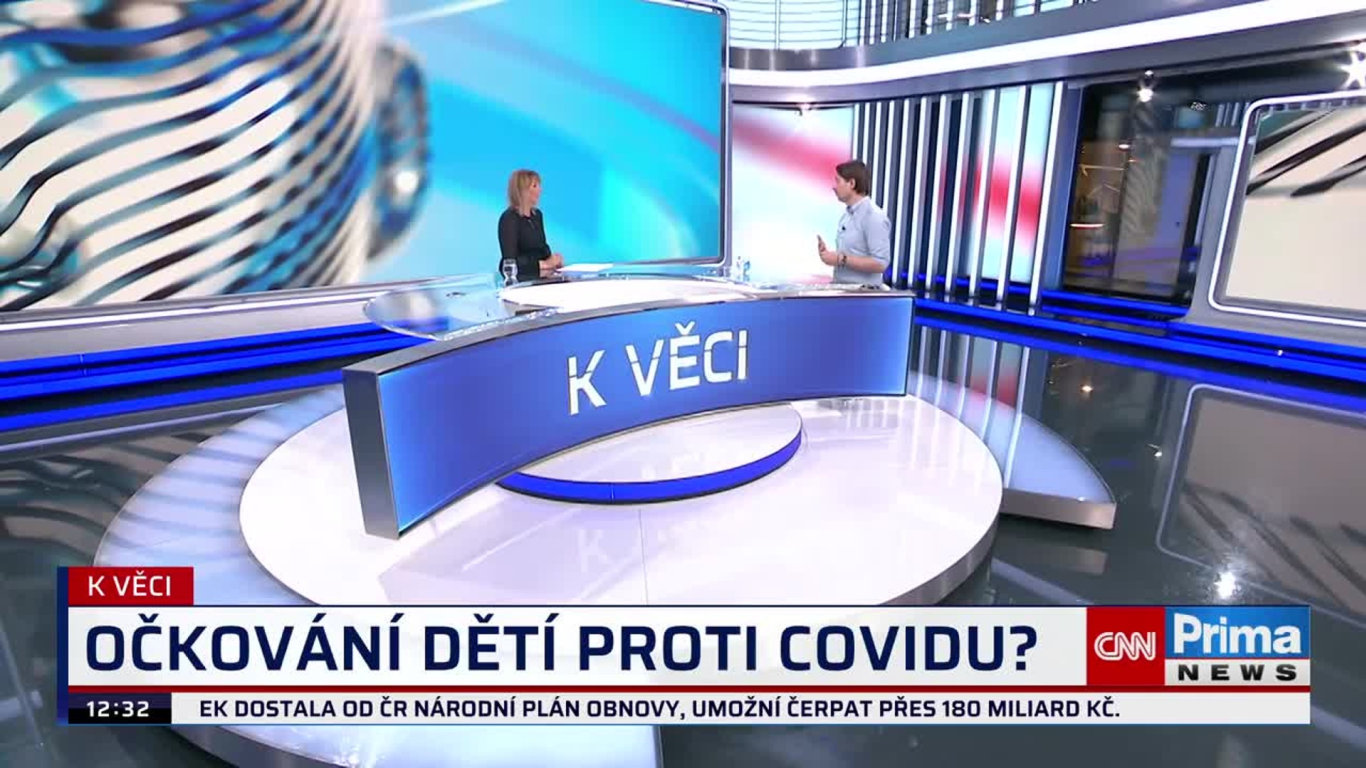 K VĚCI, Jan Trnka - 2.6. v 12:30 - K VĚCI - CNN Prima NEWS