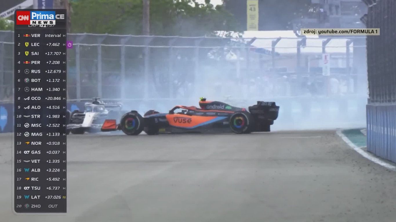 Premiérový závod F1 v Miami - SHOWTIME - CNN Prima NEWS