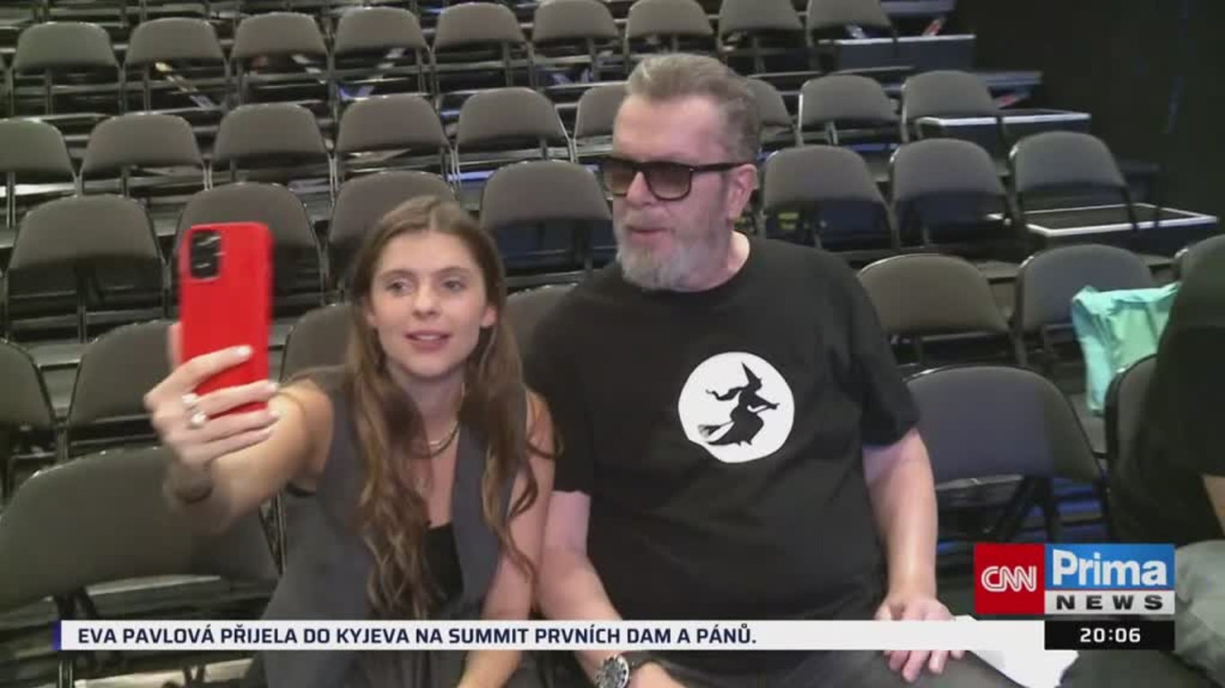 Richard Müller u Jana Krause - SHOWTIME - CNN Prima NEWS