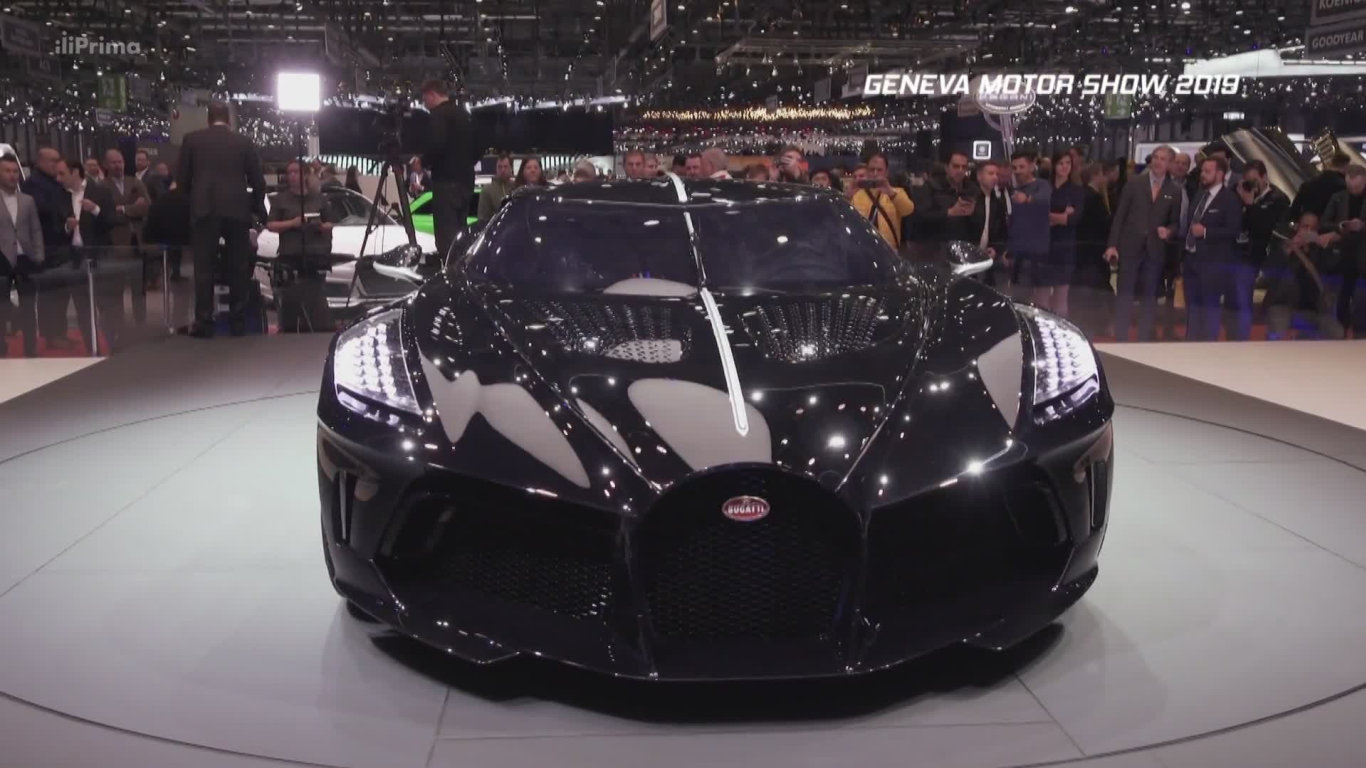 Ženeva 2019 III. - Bugatti - Autosalon - CNN Prima NEWS