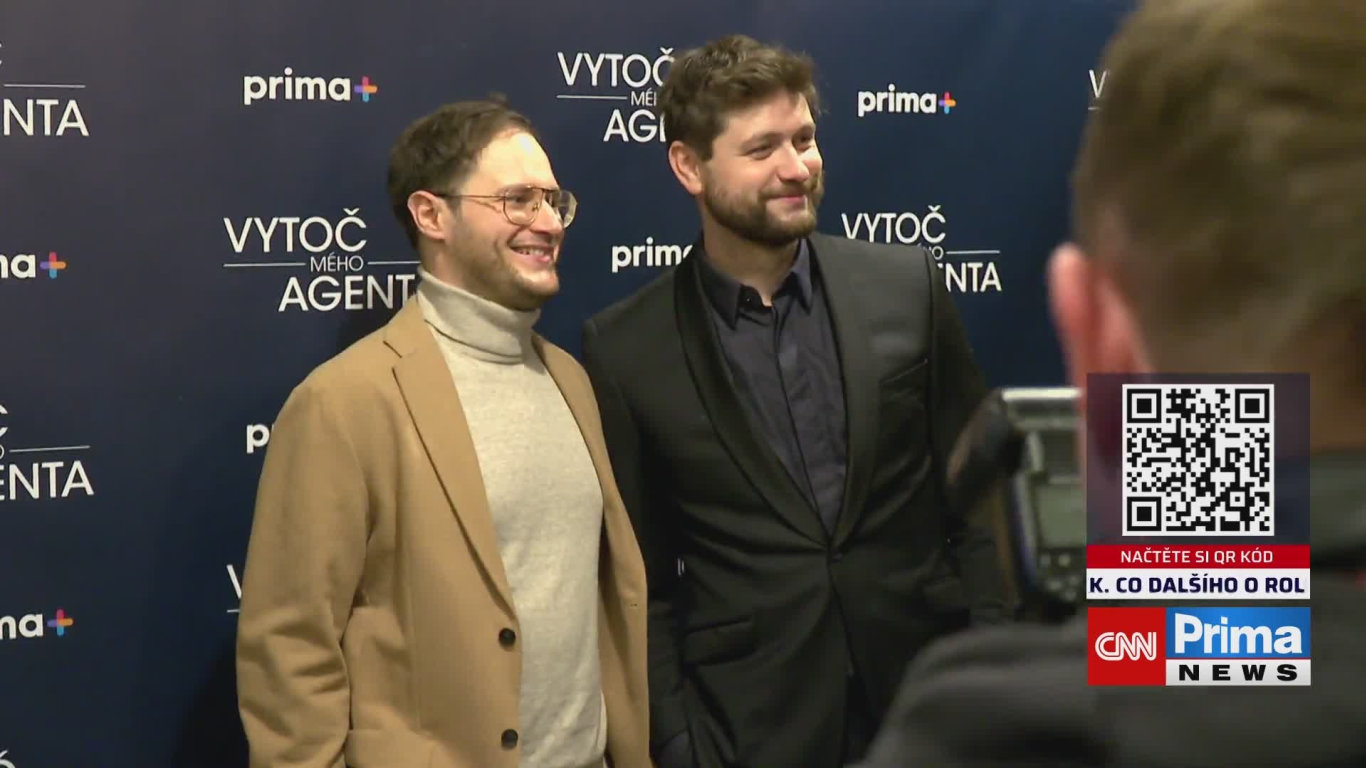 Slavnostní premiéra seriálu Vytoč mého agenta - SHOWTIME - CNN Prima NEWS