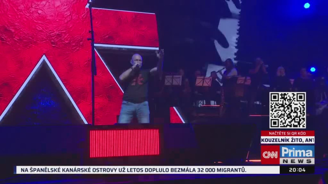 Daniel Landa koncert - SHOWTIME - CNN Prima NEWS