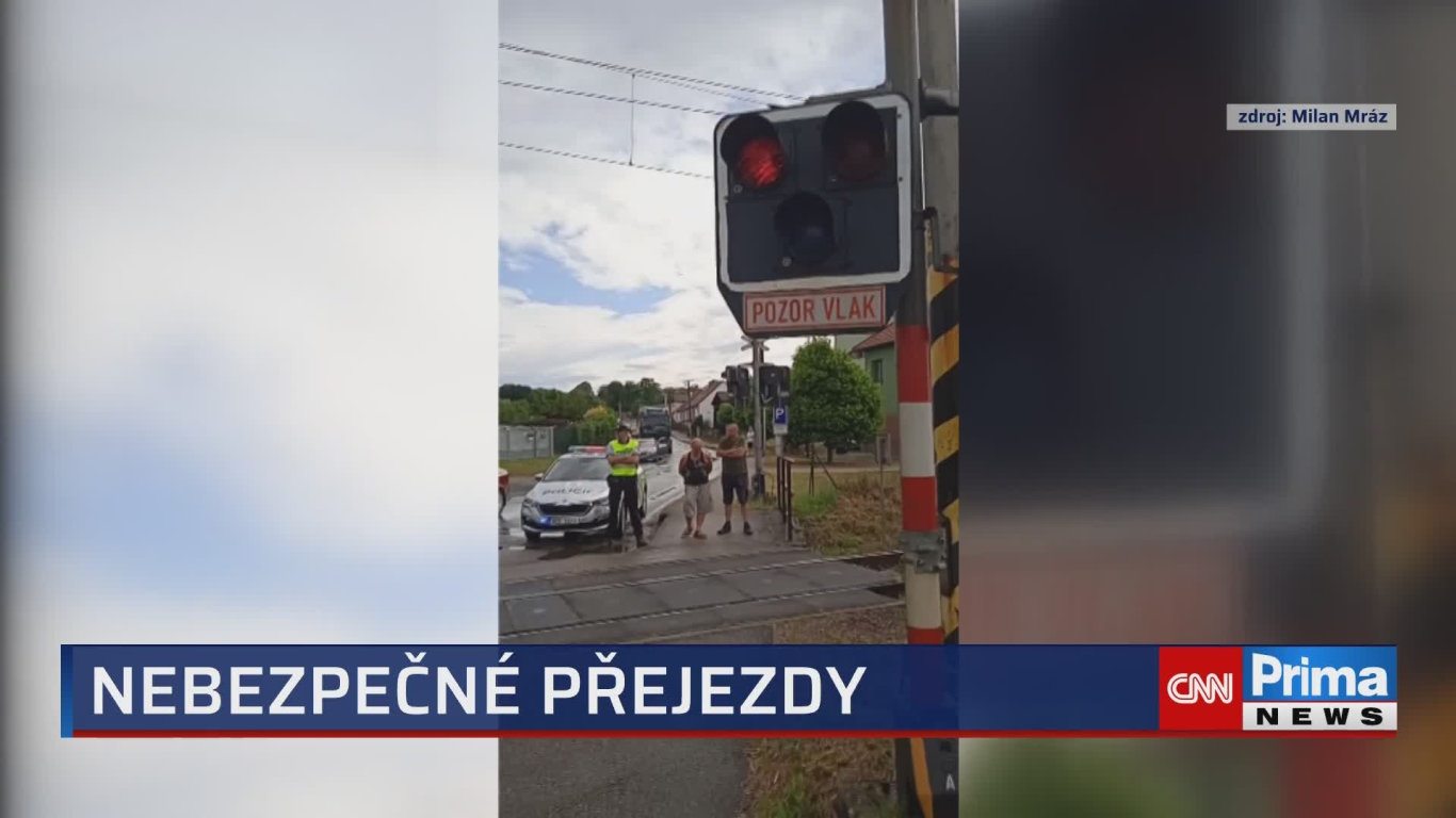 Nebezpečné přejezdy - HLAVNÍ ZPRÁVY - CNN Prima NEWS