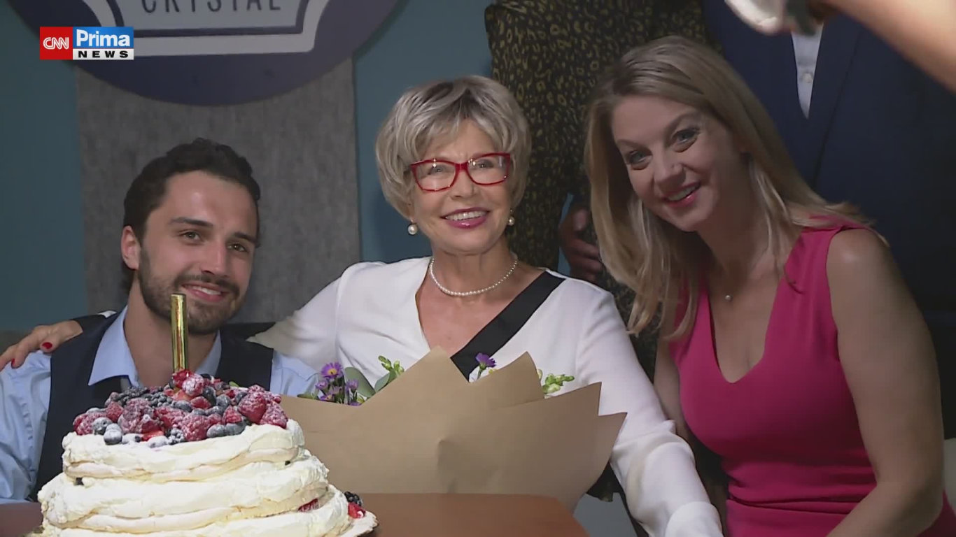 Jana Švandová slavila narozeniny - SHOWTIME - CNN Prima NEWS