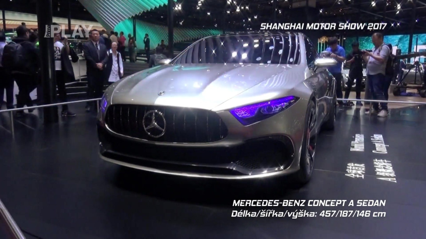 Šanghaj: Mercedes - Autosalon - CNN Prima NEWS